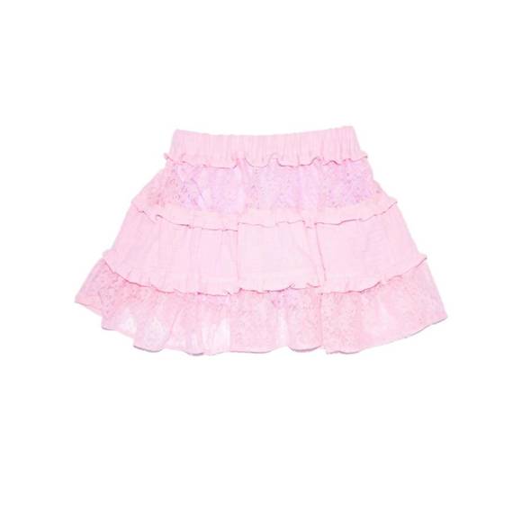 Flowers by Zoe | Bottoms | New Flowers By Zoe Girls Rhea Lace Skirt In ...